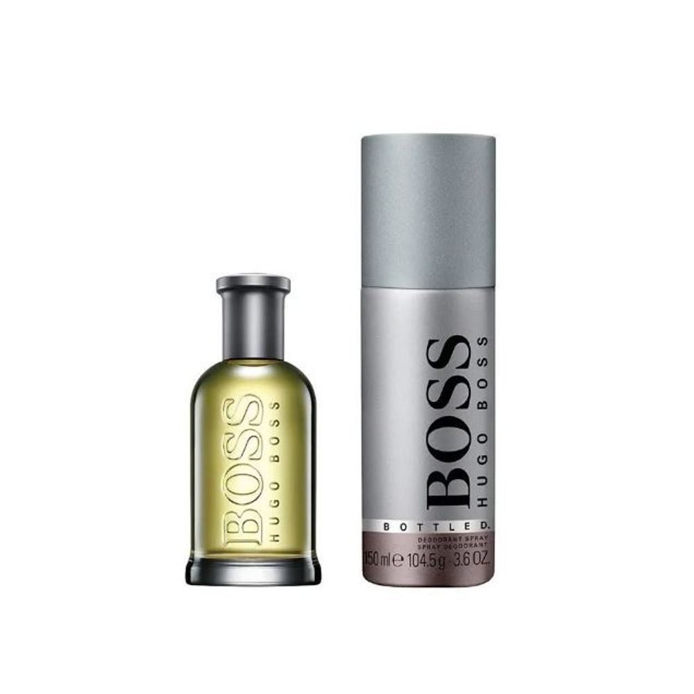 Kit Coffret Hugo Boss Boss Bottled EDT 50ml + Desodorante 75ml + Shower ...