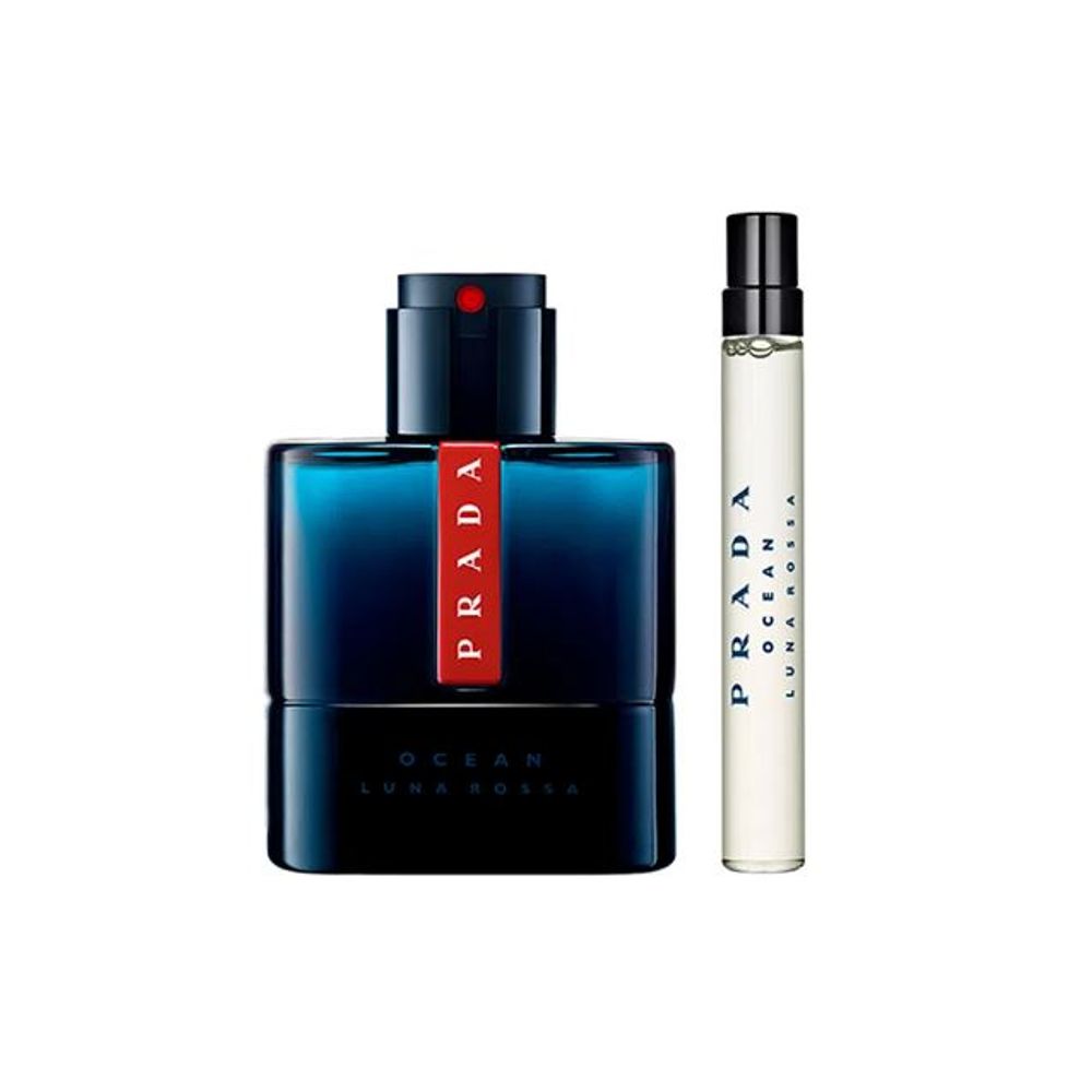 Kit Coffret Prada Luna Rossa Ocean EDT 50ml + Travel Size 10ml - new ...